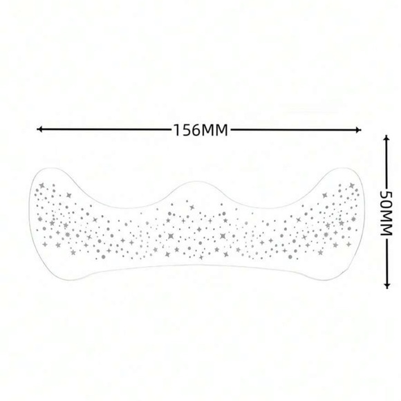 Rebellious Rose | Makeup | 3 Sheets Star Freckles Temporary Tattoos ...